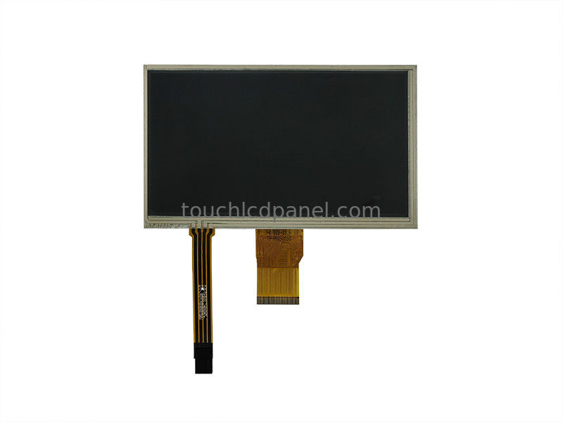 7-inch 1024x600 LCD Panel with 4-pin 2.54 Housing Resistive Touch Panel ...
