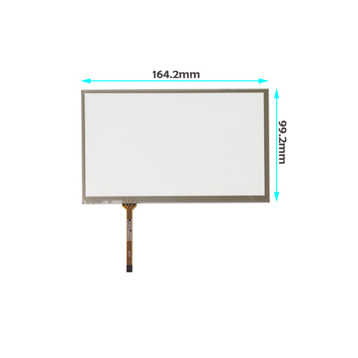 7 Inch Resistive Touch Panel With ITO Film Over ITO Glass Layers For ...